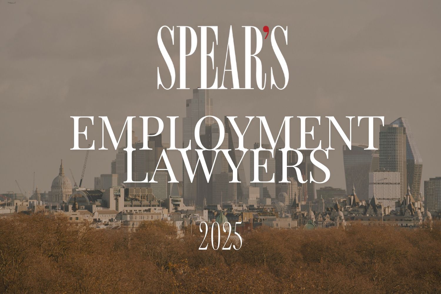 The best employment lawyers in 2025 - Spear's
